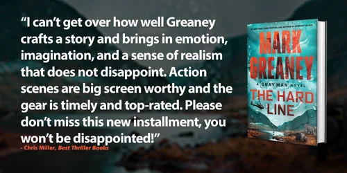 The Hard Line By Mark Greaney — the best thriller books