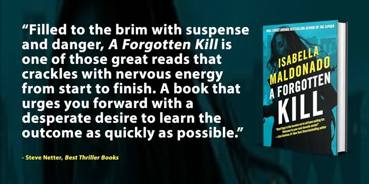 A Forgotten Kill By Isabella Maldonado — the best thriller books