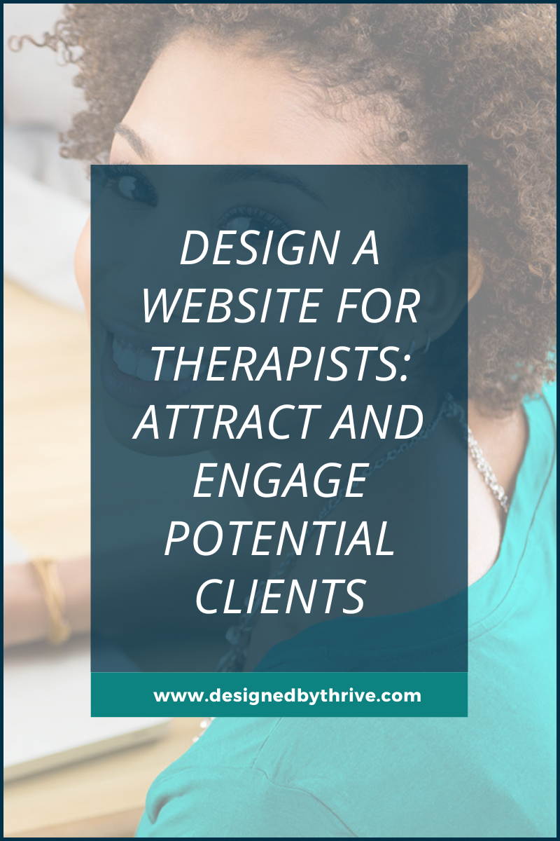 Designed By Thrive | Website Design For Therapists