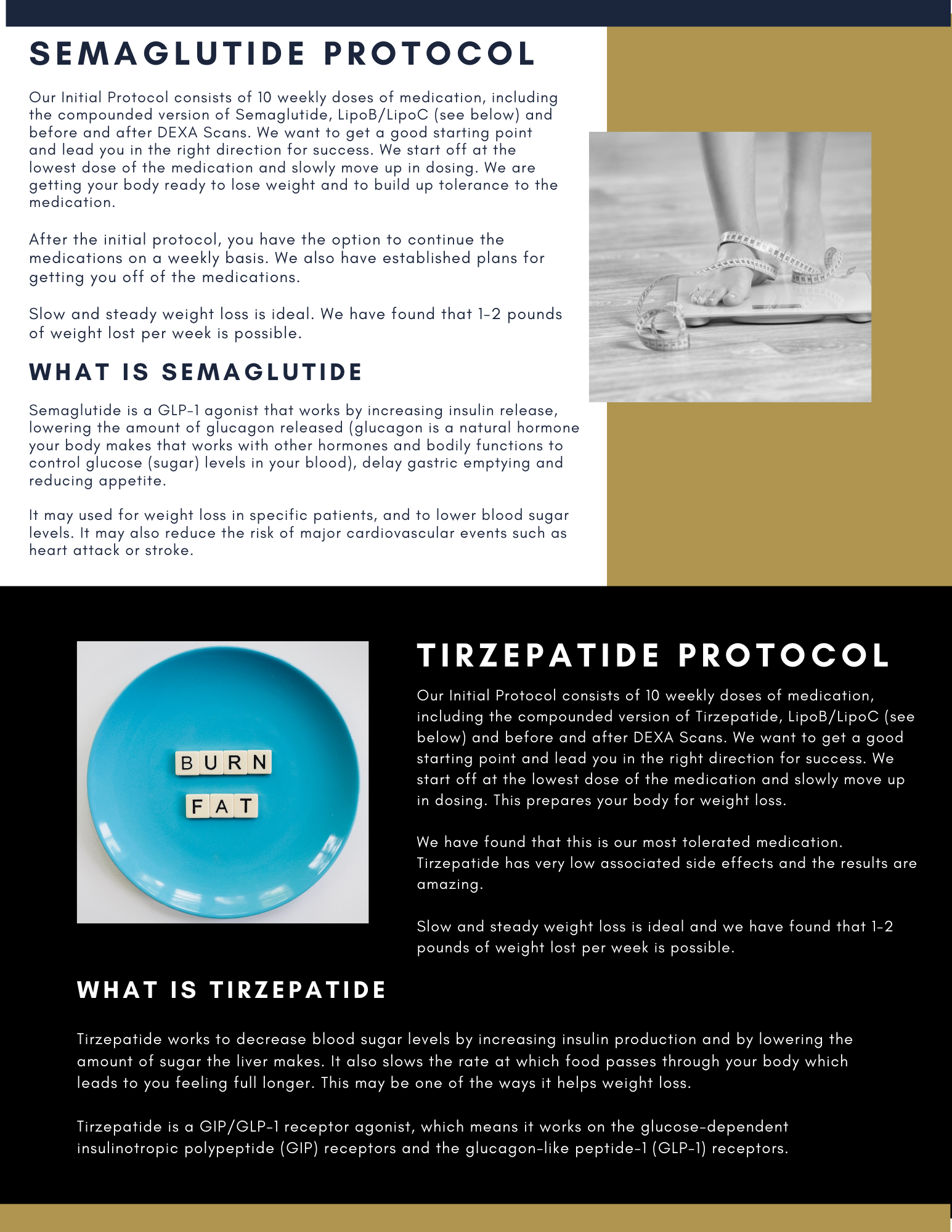 Physician Directed Weight Loss Protocol — UPGRADE Performance Institute