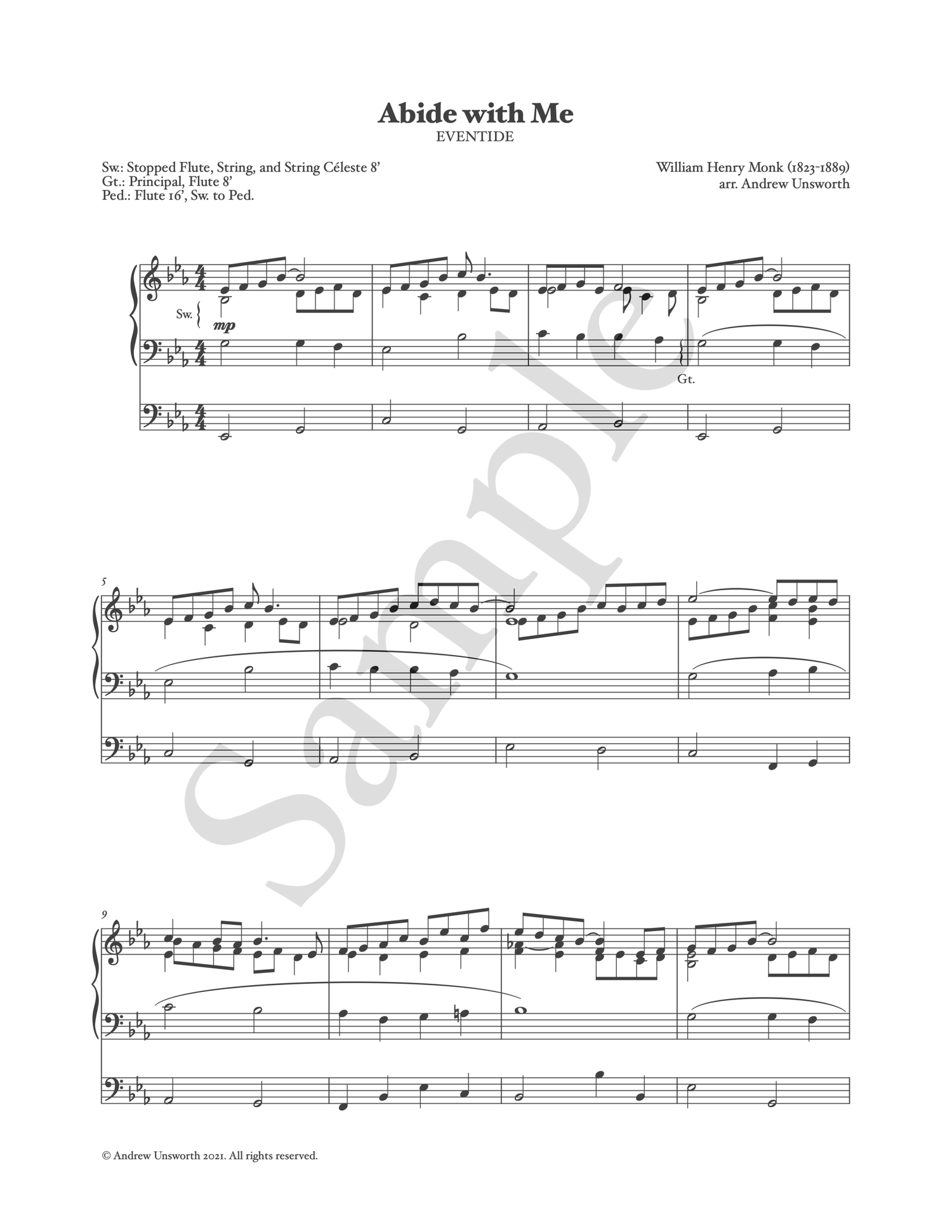 Store — Andrew Unsworth ||||| Organist
