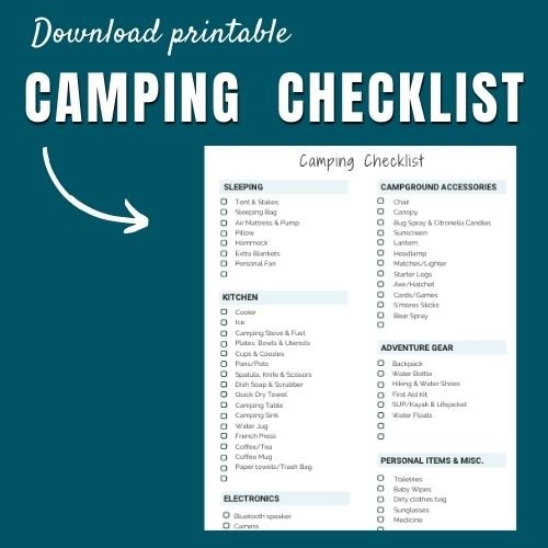 Camping Must Haves - 33 Camping Essentials with Checklist — Nomads in ...