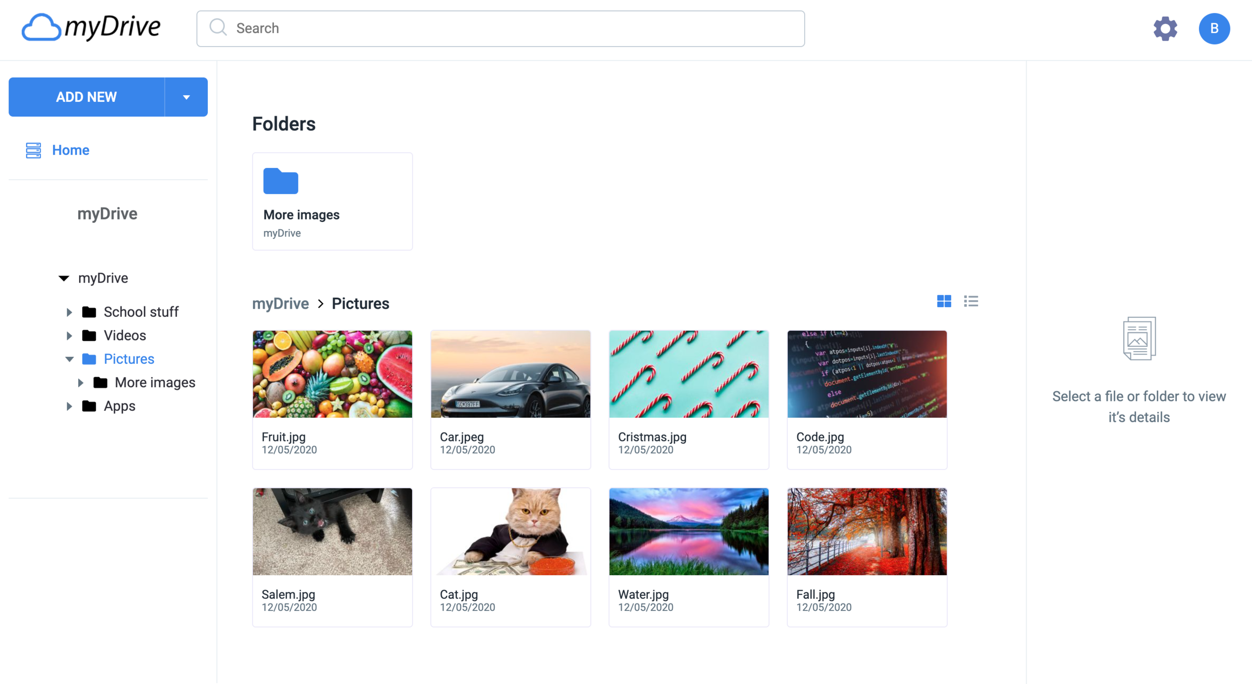 Features — myDrive