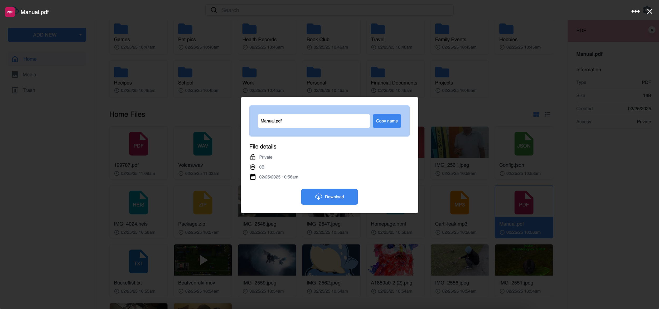 Features — myDrive