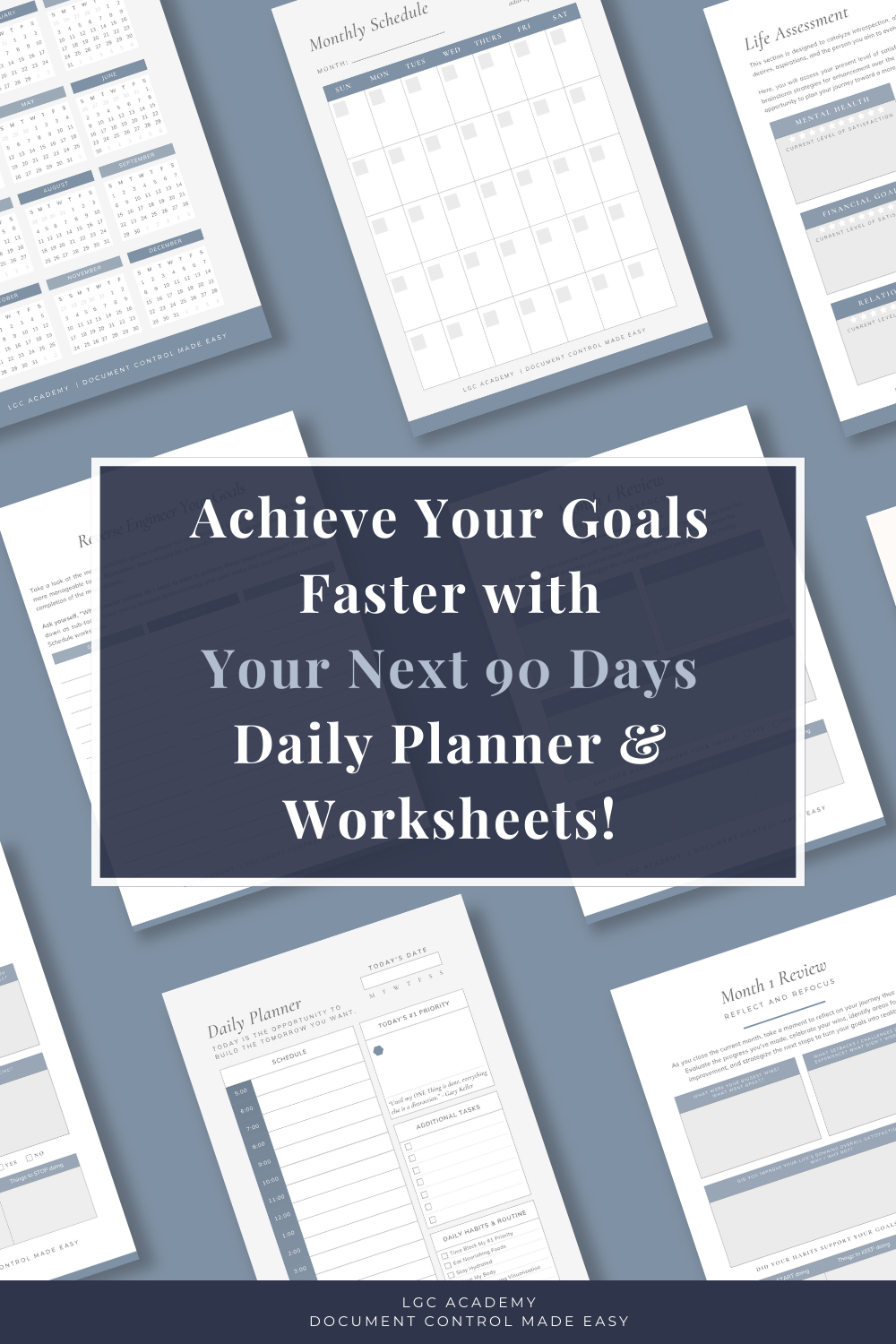 Goal Setting The Easy Way (Templates & 4 Traps to Avoid) | LGC Academy