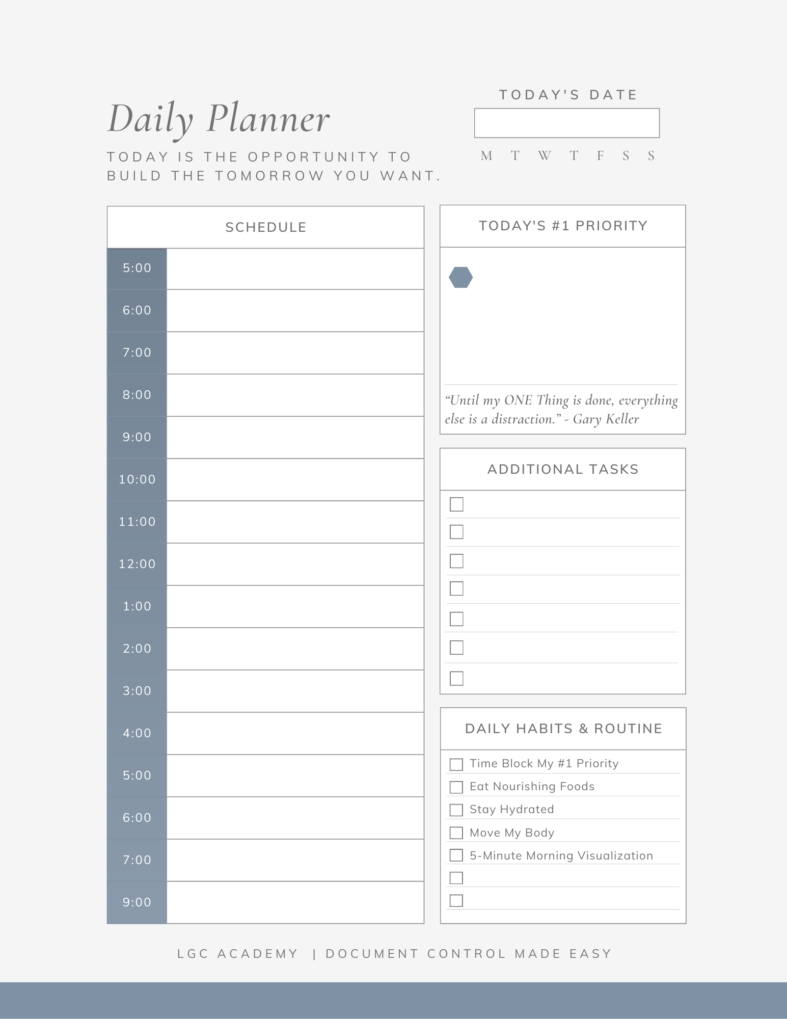 Goal Setting The Easy Way (Templates & 4 Traps to Avoid) | LGC Academy
