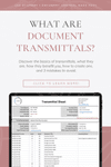 What are Document Transmittals? (Transmittal Form Basics!) | LGC Academy