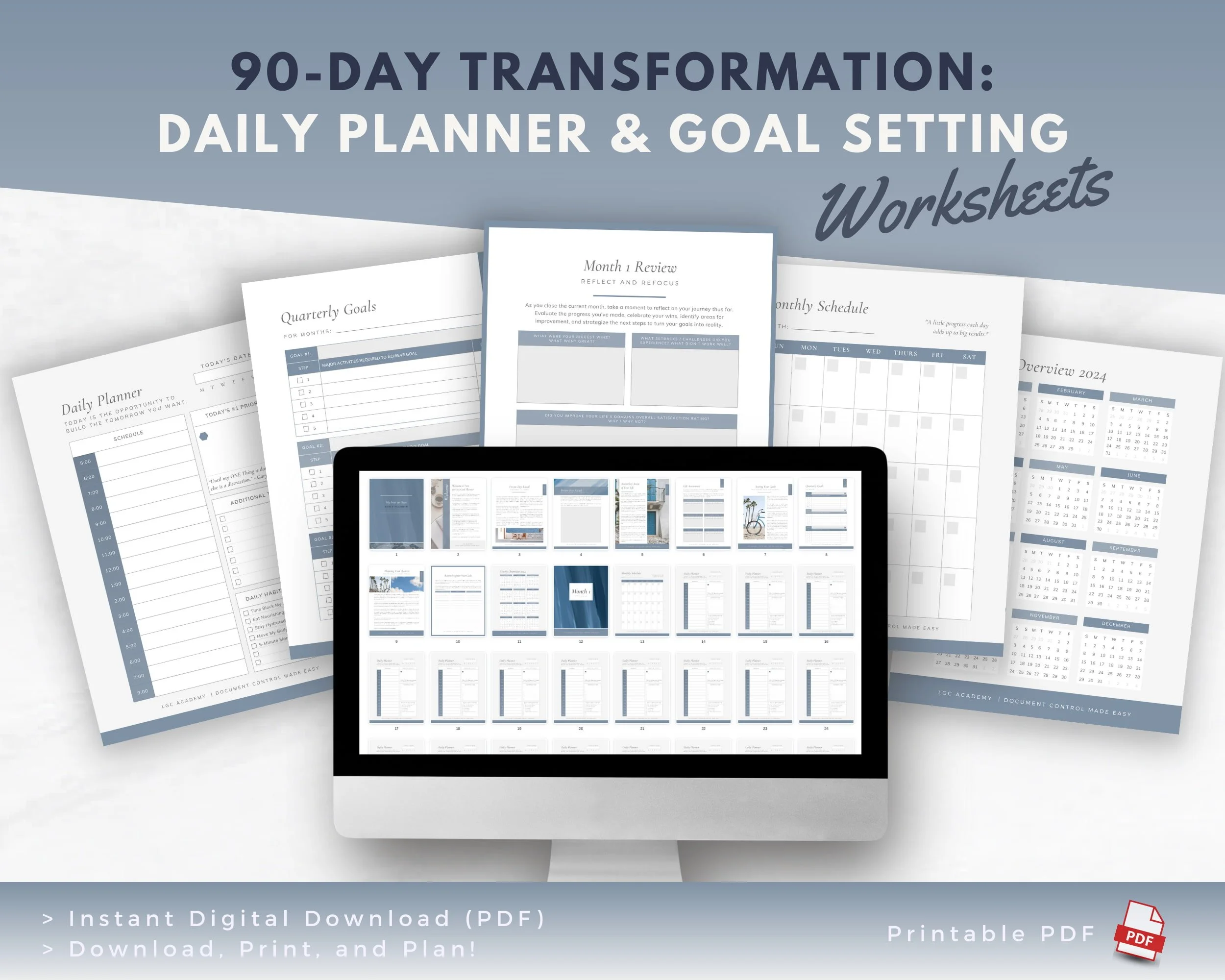 Goal Setting The Easy Way (Templates & 4 Traps to Avoid) | LGC Academy