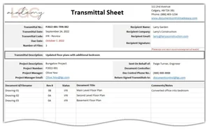 What are Document Transmittals? (Transmittal Form Basics!) | LGC Academy