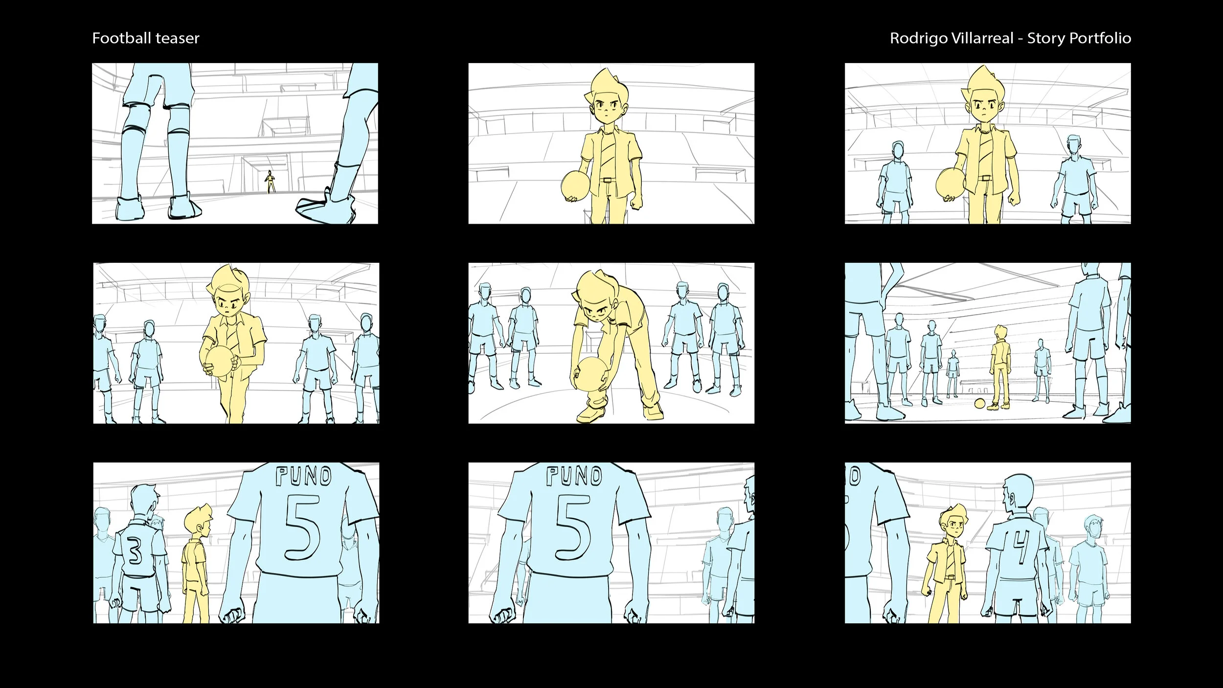 Rodrigo Villarreal - Storyboard Artist