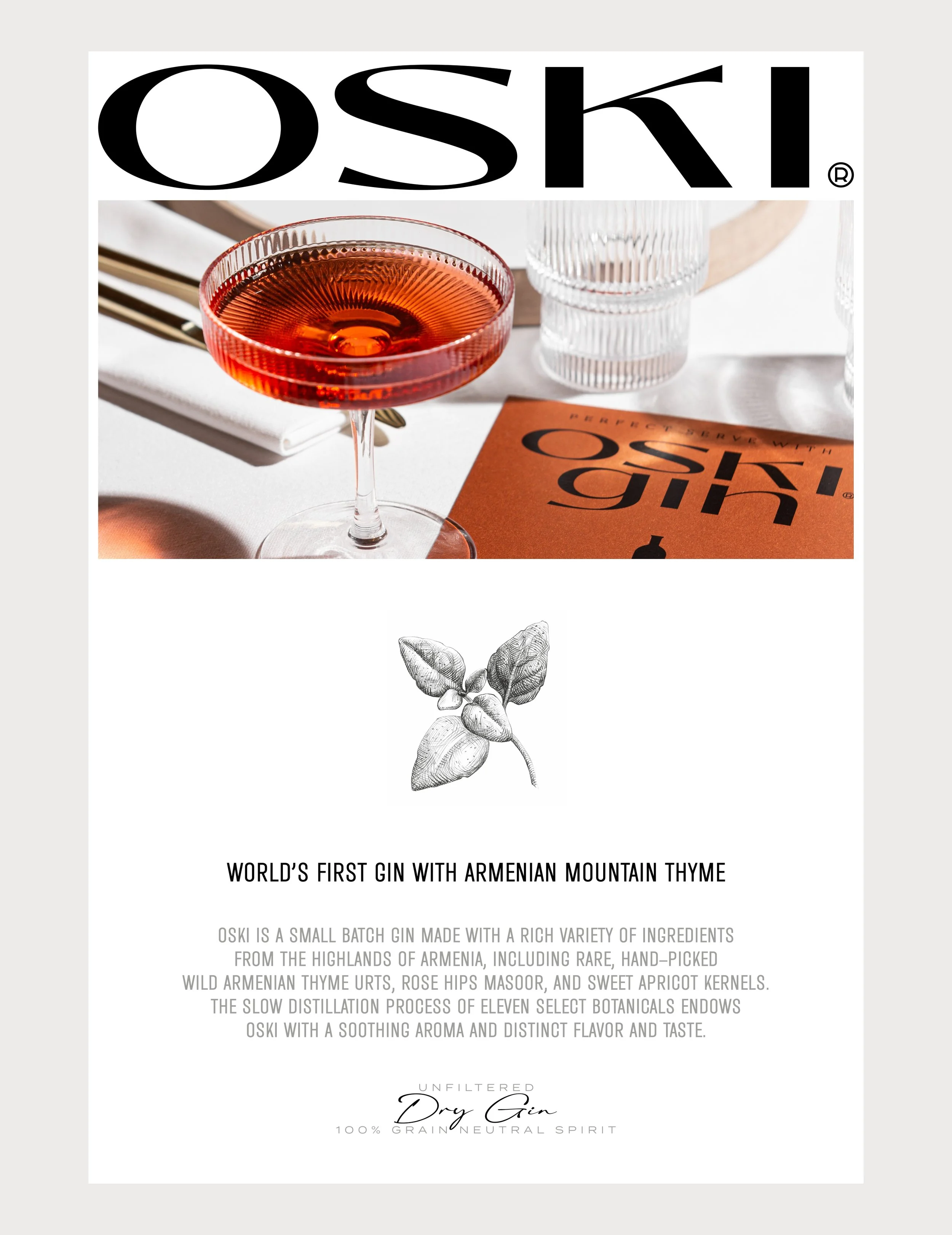 OSKI gin — formascope agency