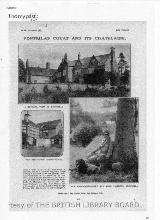 LUCAS becomes LUCAS-SCUDAMORE — Castleshane History