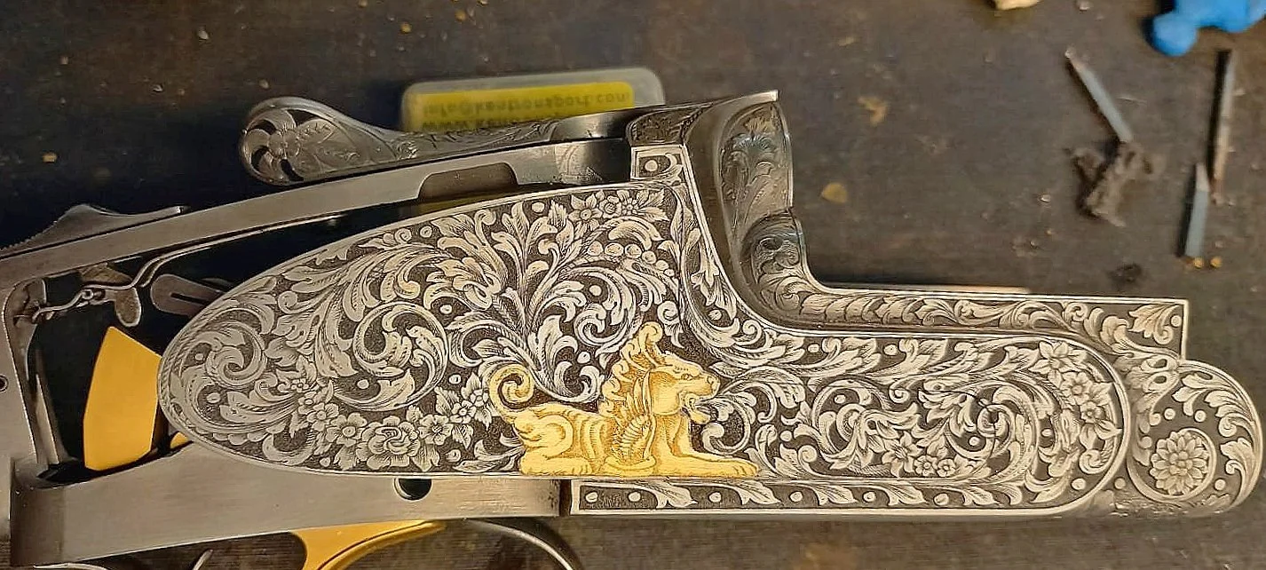 Custom Shotguns Engraved