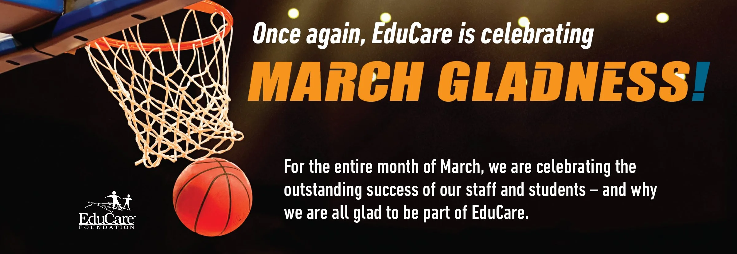 March Gladness 2025 — EduCare Foundation
