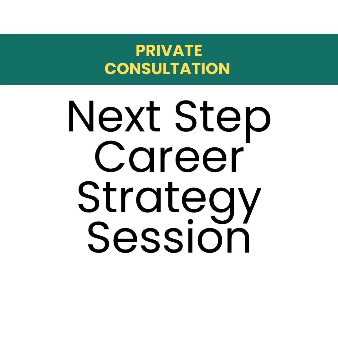 Next Step Career Strategy — Jobspeak Academy - Career Counselling ...