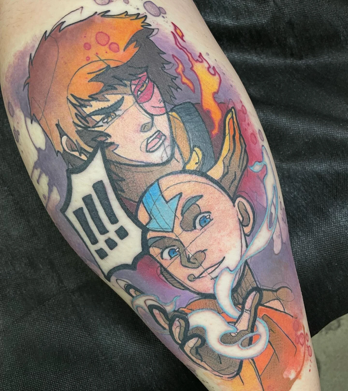 Firebender Tattoos