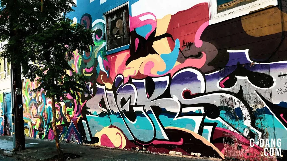 Graffiti Murals in Mission District ‣ San Francisco, Cali — C-DANG