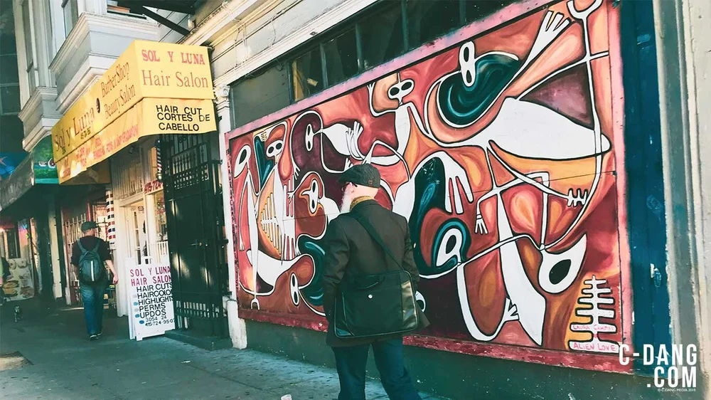 Graffiti Murals in Mission District ‣ San Francisco, Cali — C-DANG