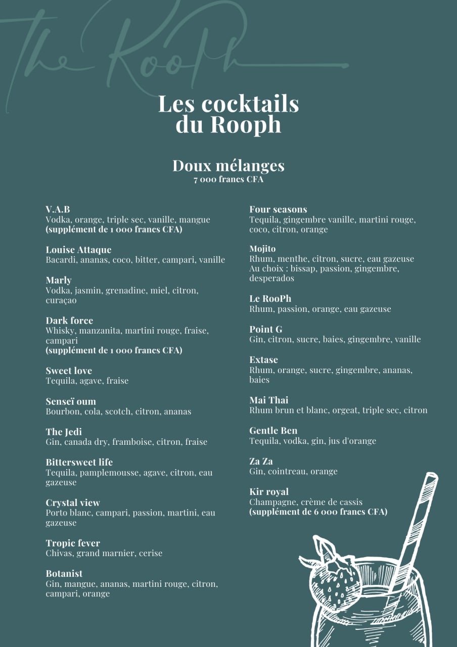 Menu — The RooPh
