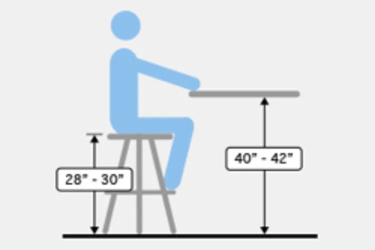 Table Height Dimensions - Quick Reference — stubby K studio