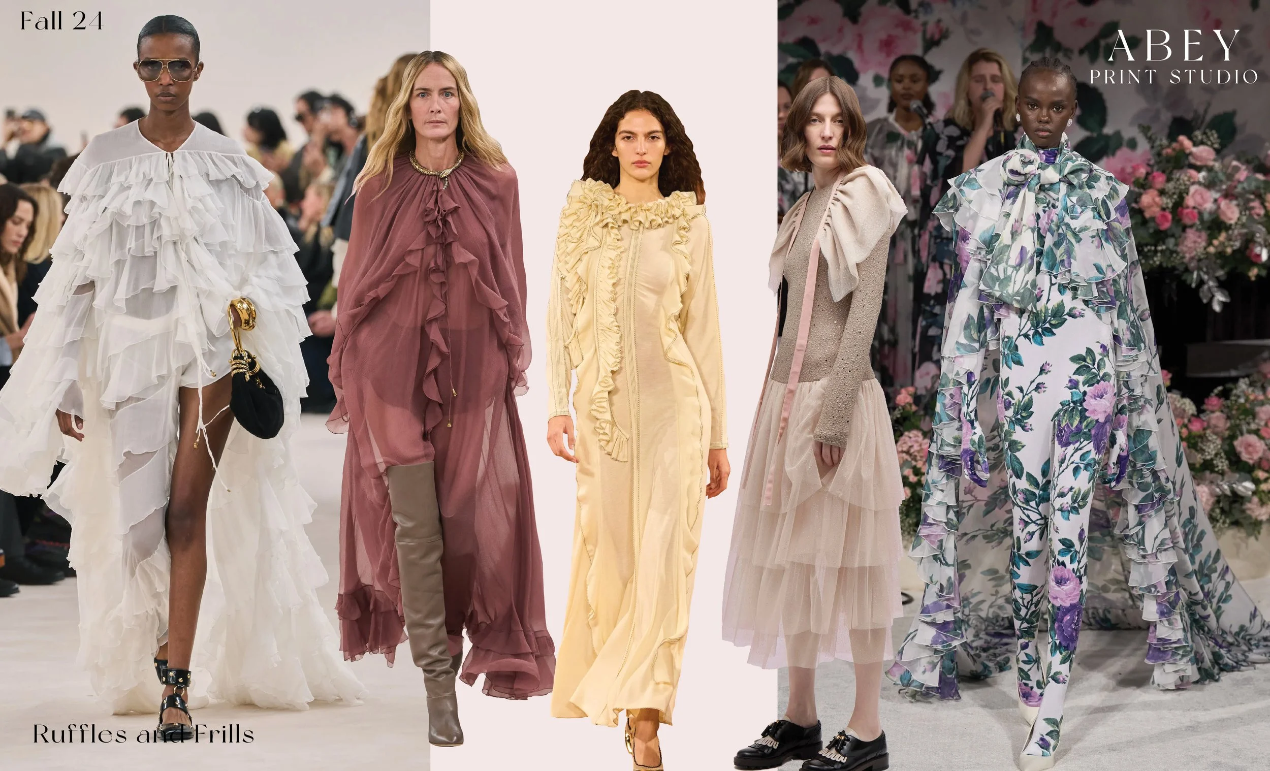 Fall 24 Coquette Core Trend to Watch by Abey Print Studio — ABEY PRINT ...