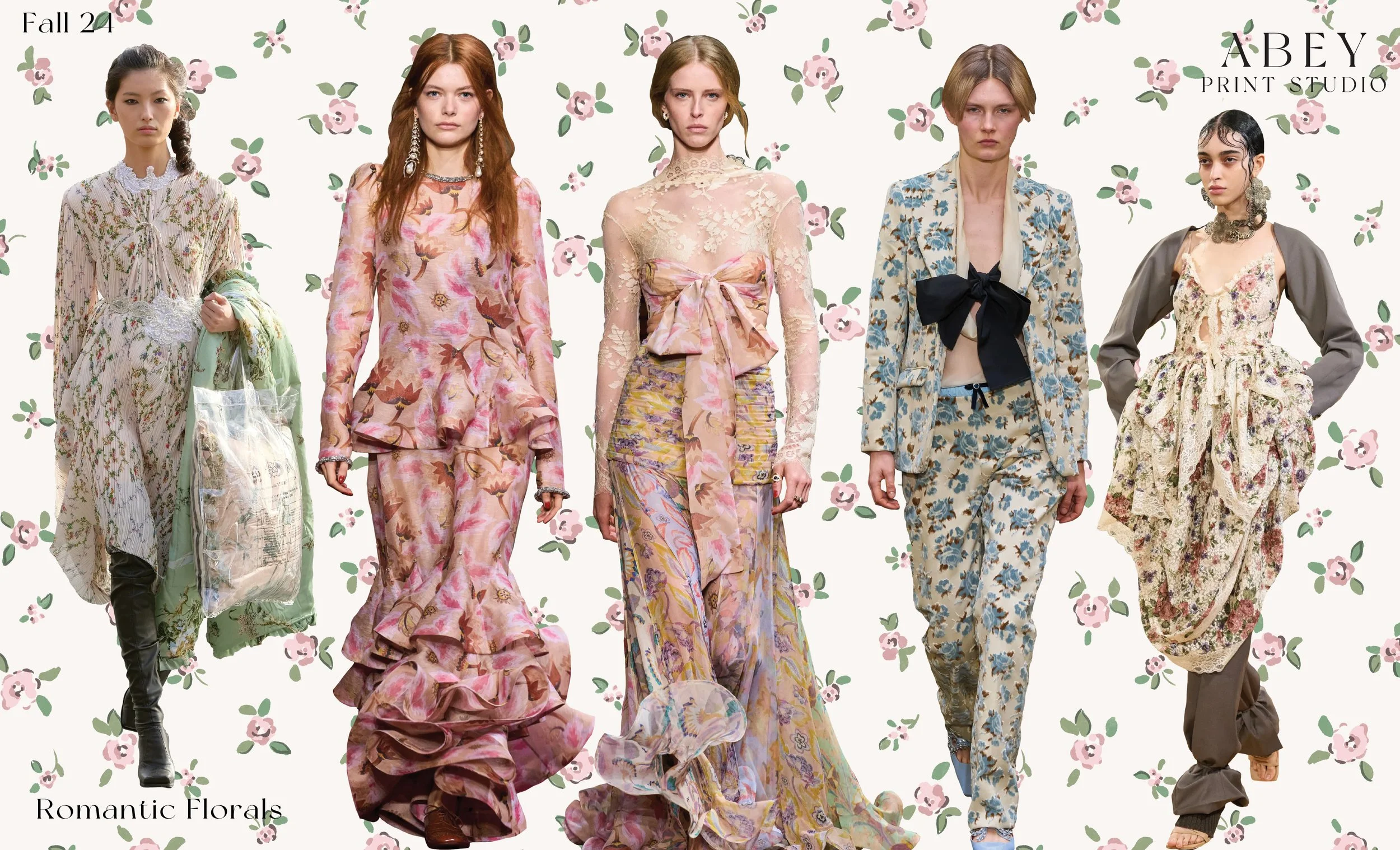 Fall 24 Coquette Core Trend to Watch by Abey Print Studio — ABEY PRINT ...