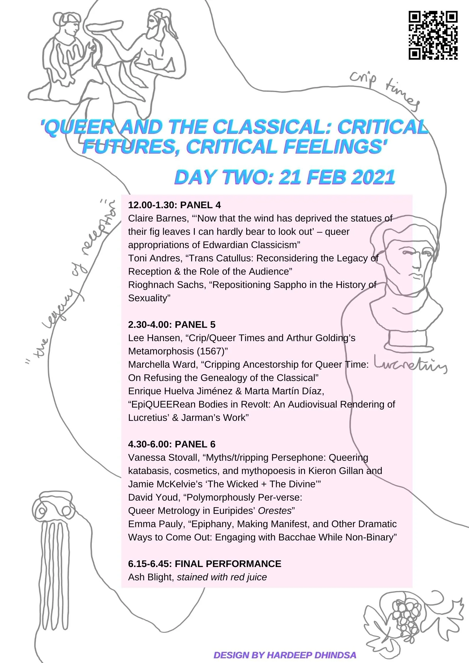 Conference Program — Queer and the Classical