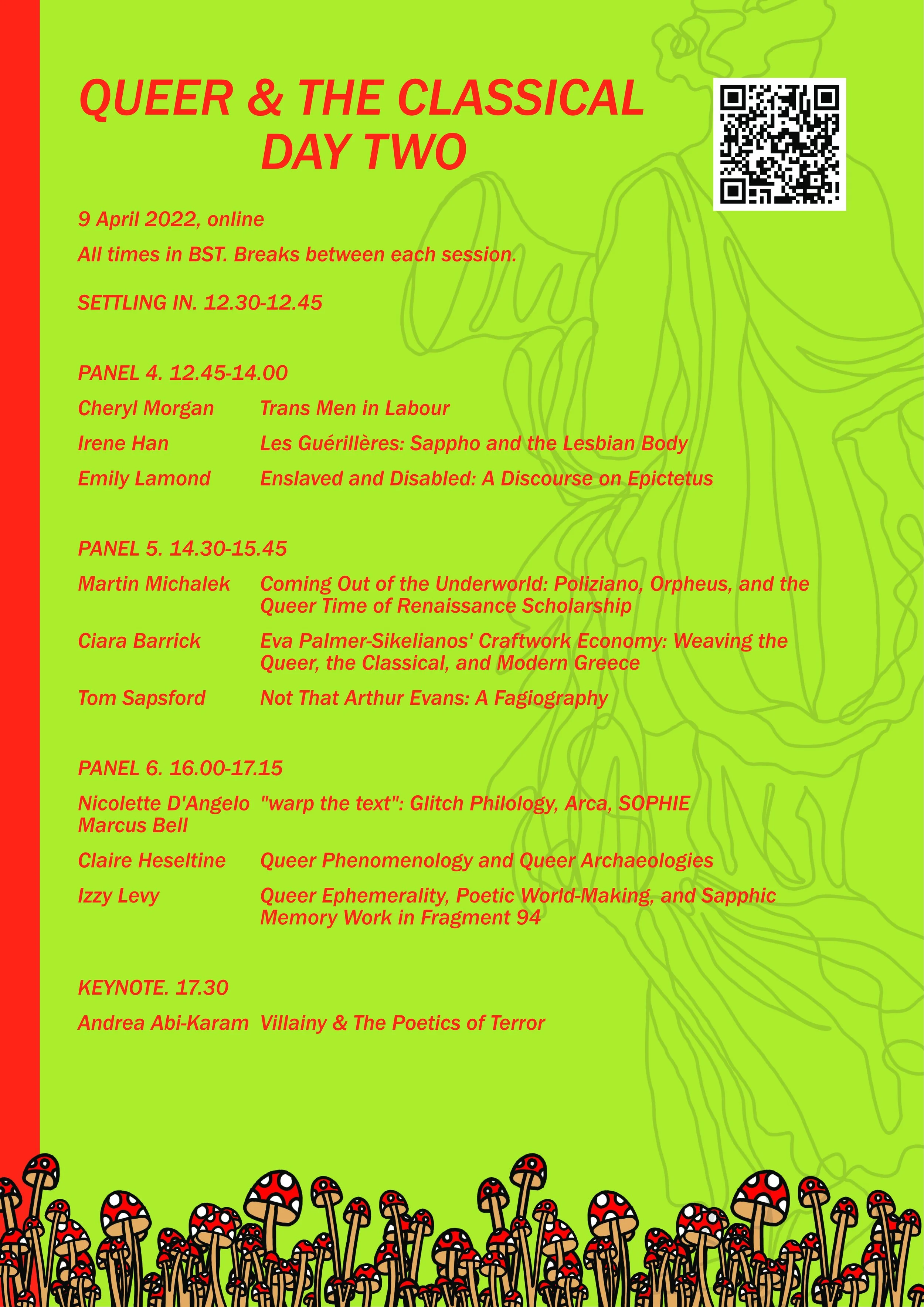 Conference Program — Queer and the Classical