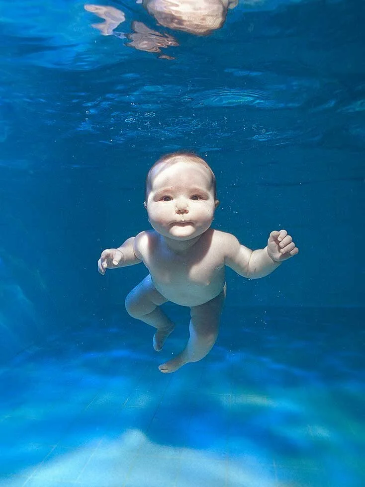Babies swim underwater in this creative portfolio of water photography ...
