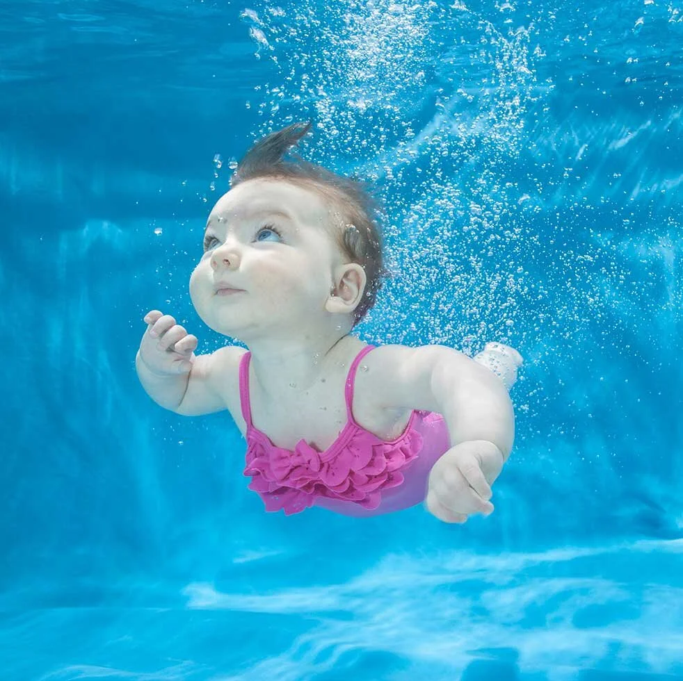 Babies swim underwater in this creative portfolio of water photography ...