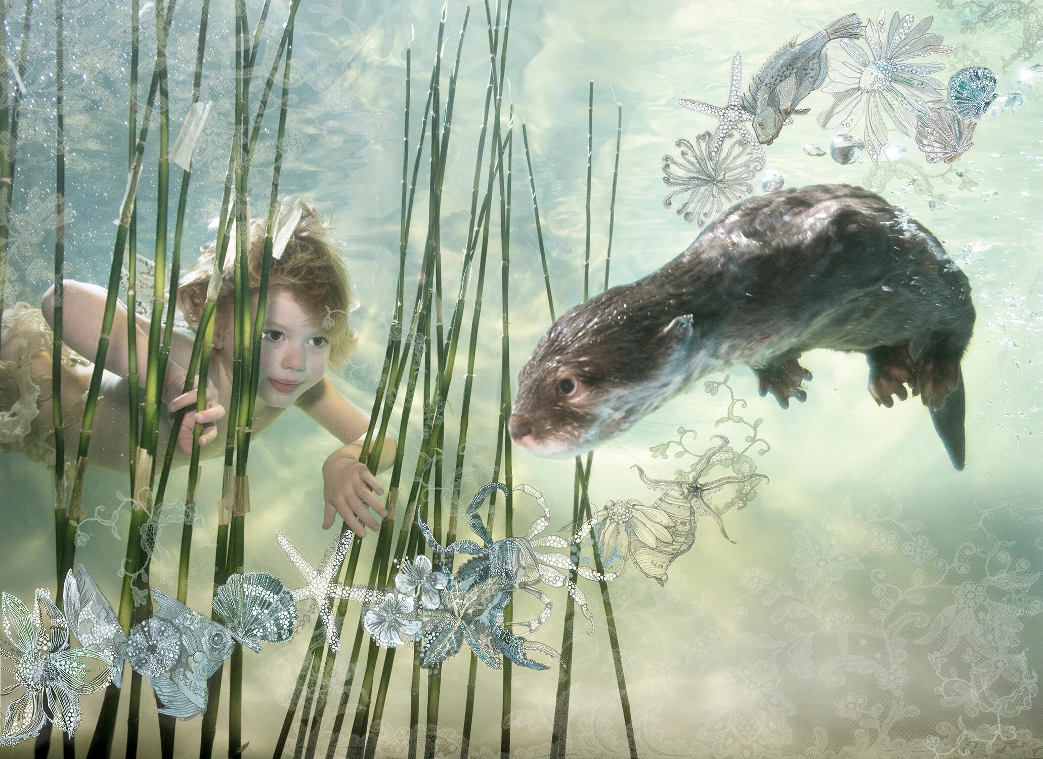 A series of magical underwater images of babies and children swimming ...