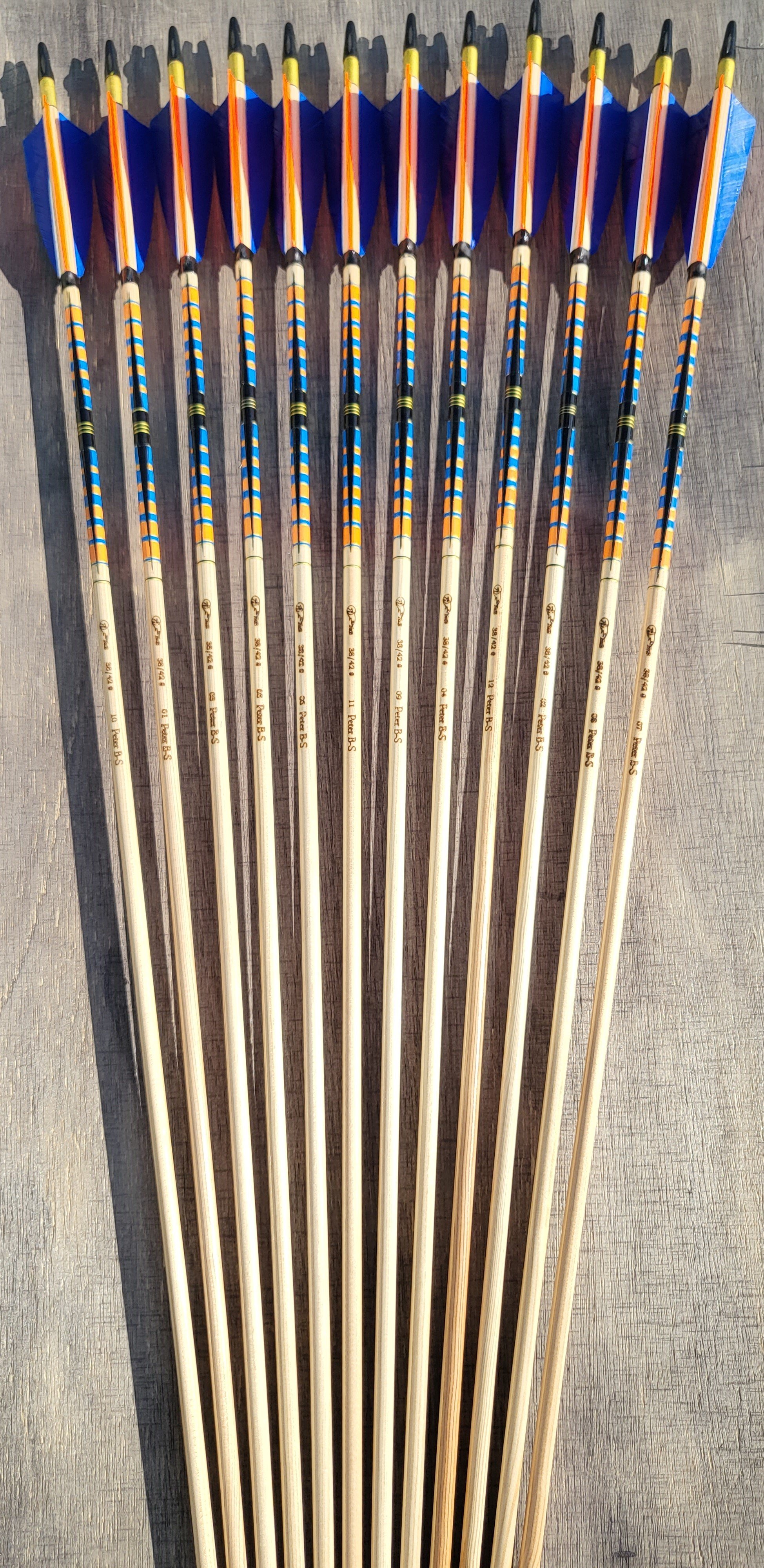 Tapered Spear Arrows — Traditional and Barebow Archery