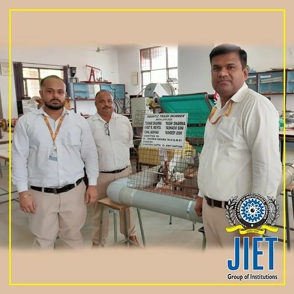 Students of final year Mechanical Engineering (ME) fabricated their ...