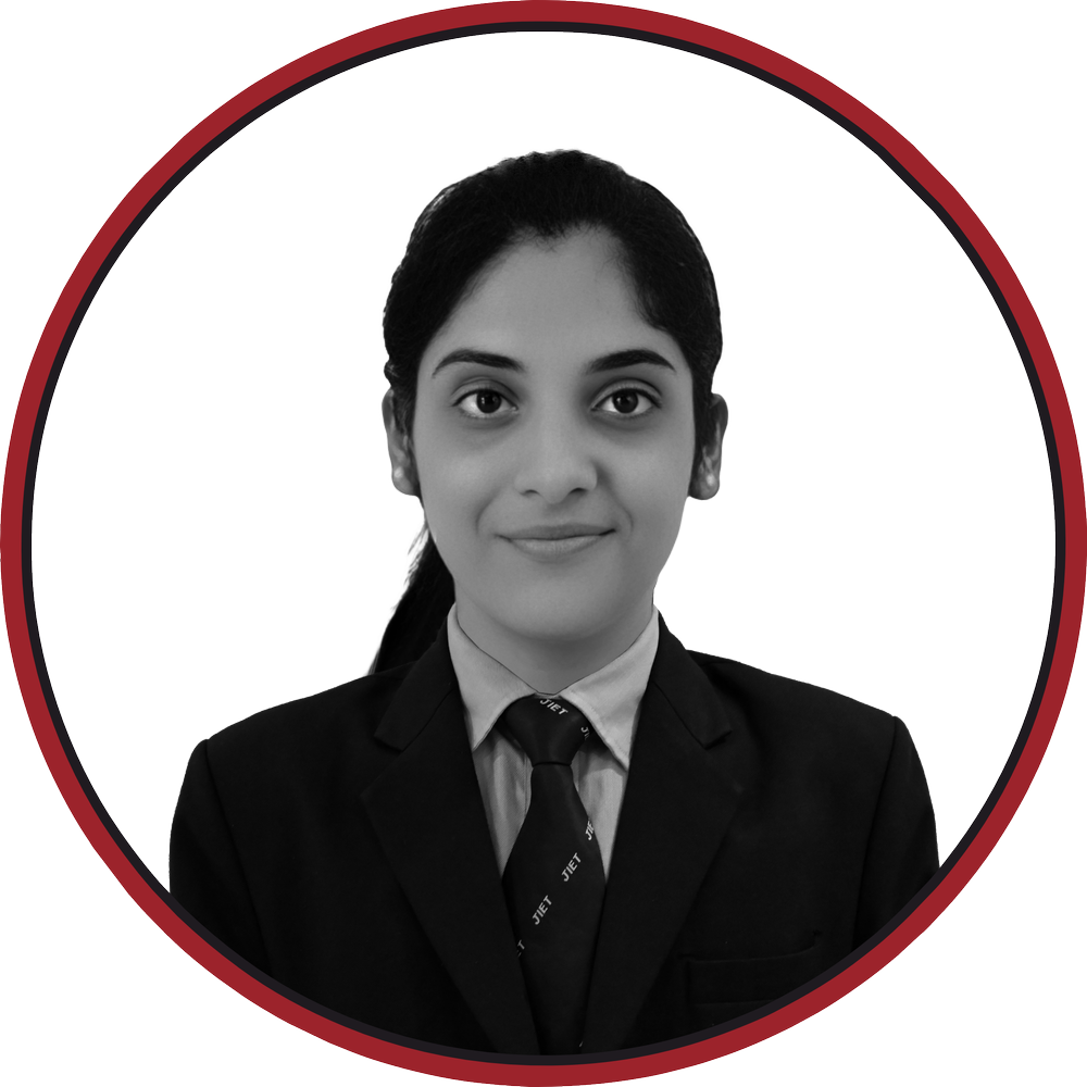 VINISHA LALCHANDANI Placed at TCS at 3.36 LPA — JIET Jodhpur