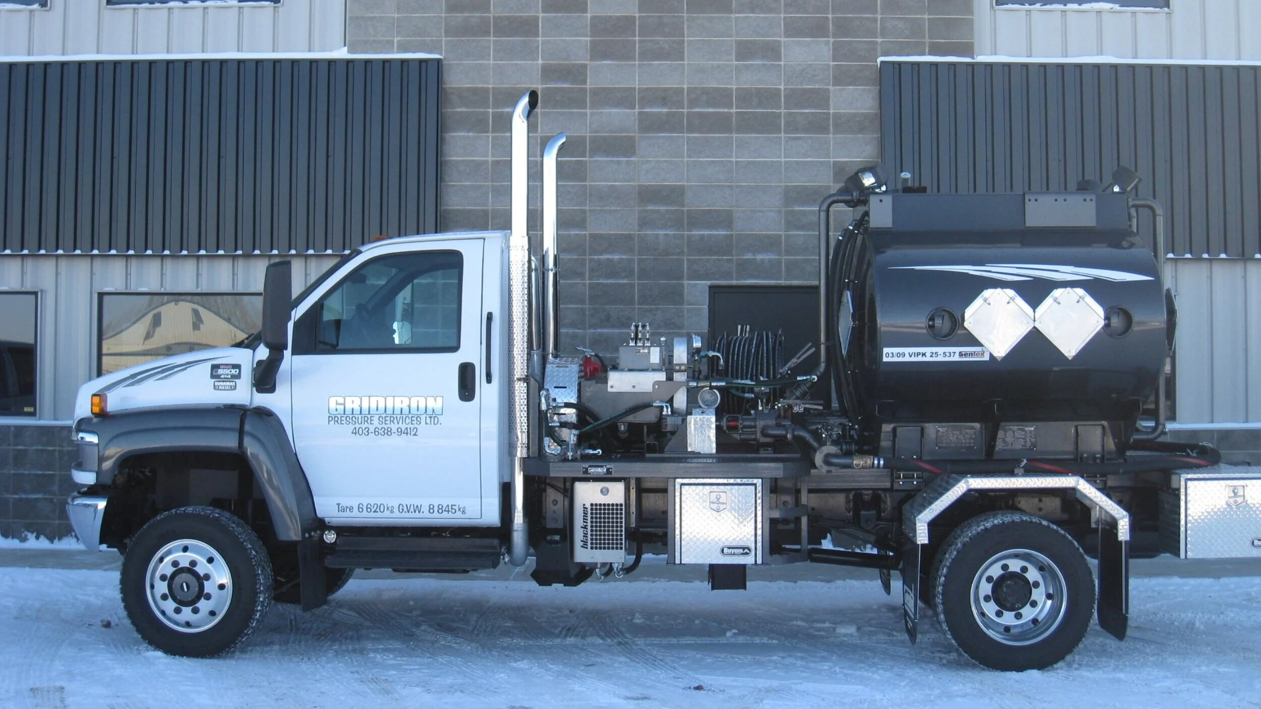 Alberta Pressure Trucks | Custom Oilfield Pump Trucks by GenTex ...