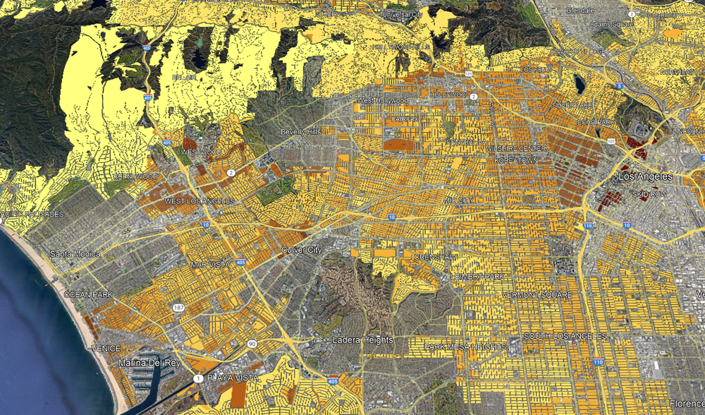 CITY OF LA - HISTORICAL AND PROPOSED ZONING — CENTER FOR PACIFIC URBANISM