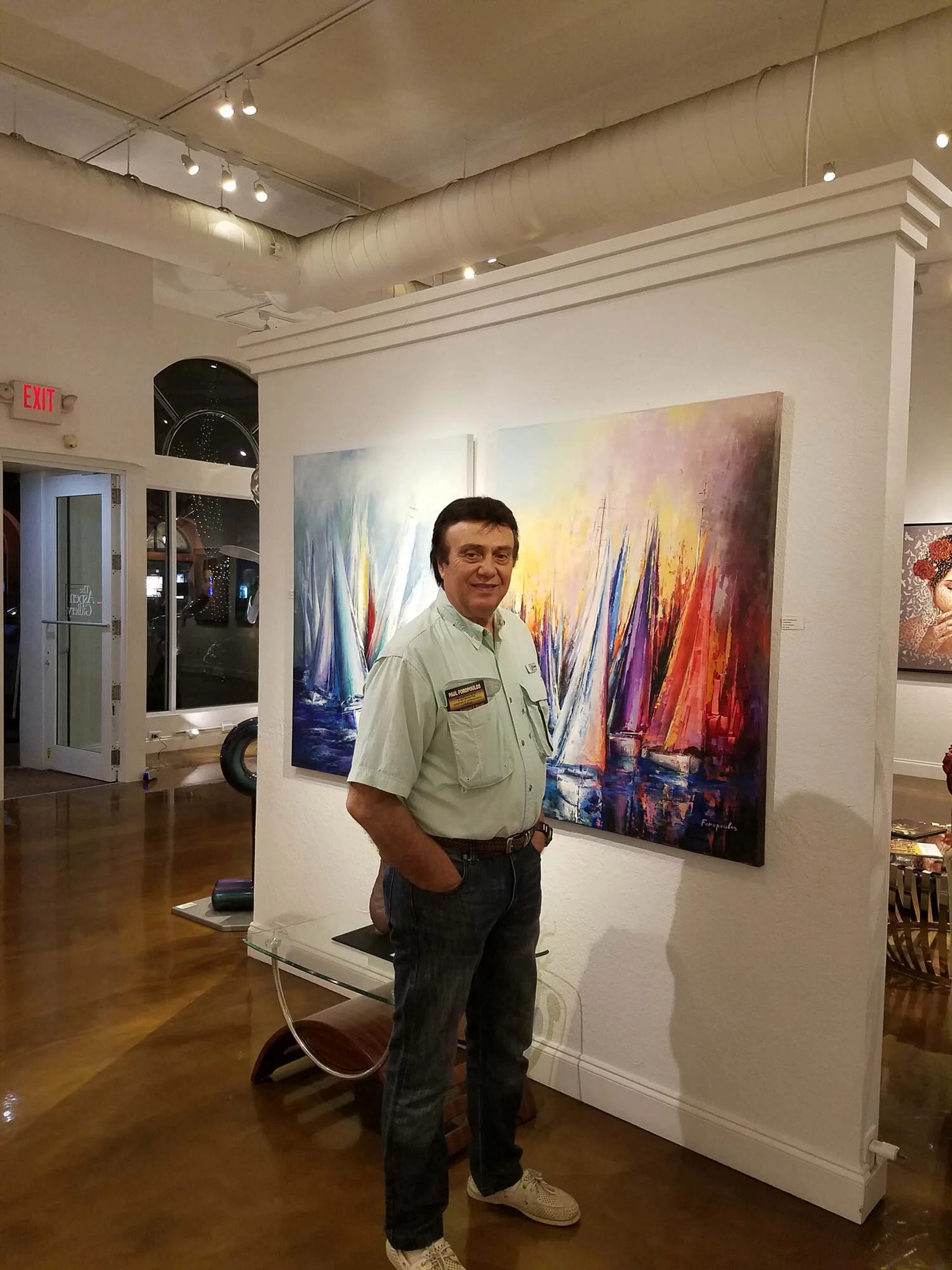 Explore Paul Foropoulos' Prestigious Exhibitions | International Art ...