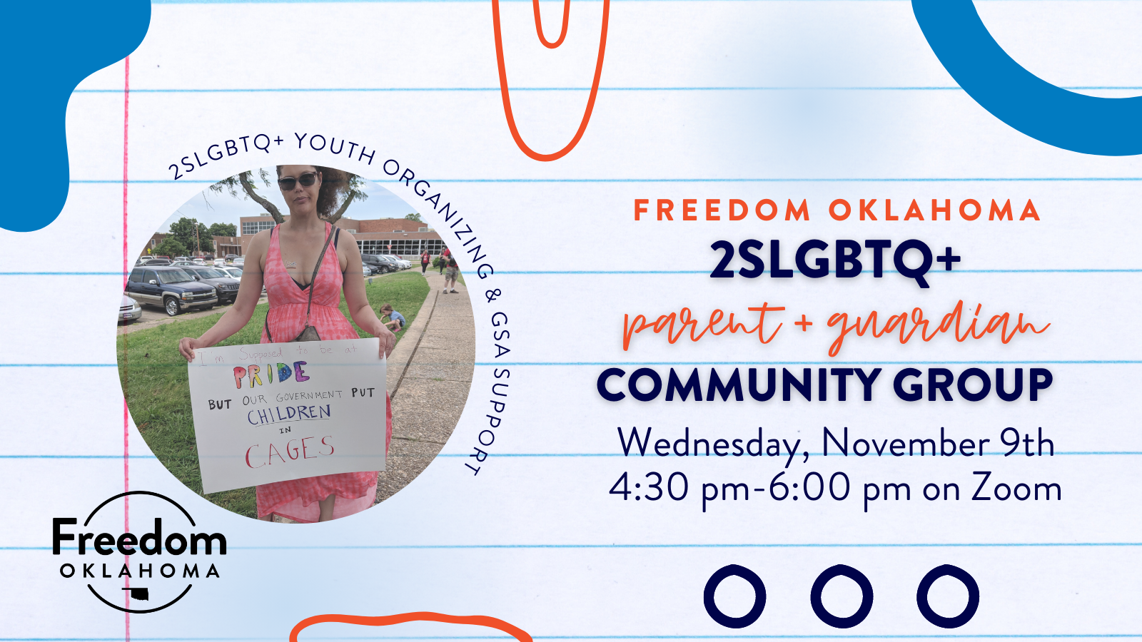 parents/guardians/caretakers: 2SLGBTQ+ Community Group — Freedom Oklahoma