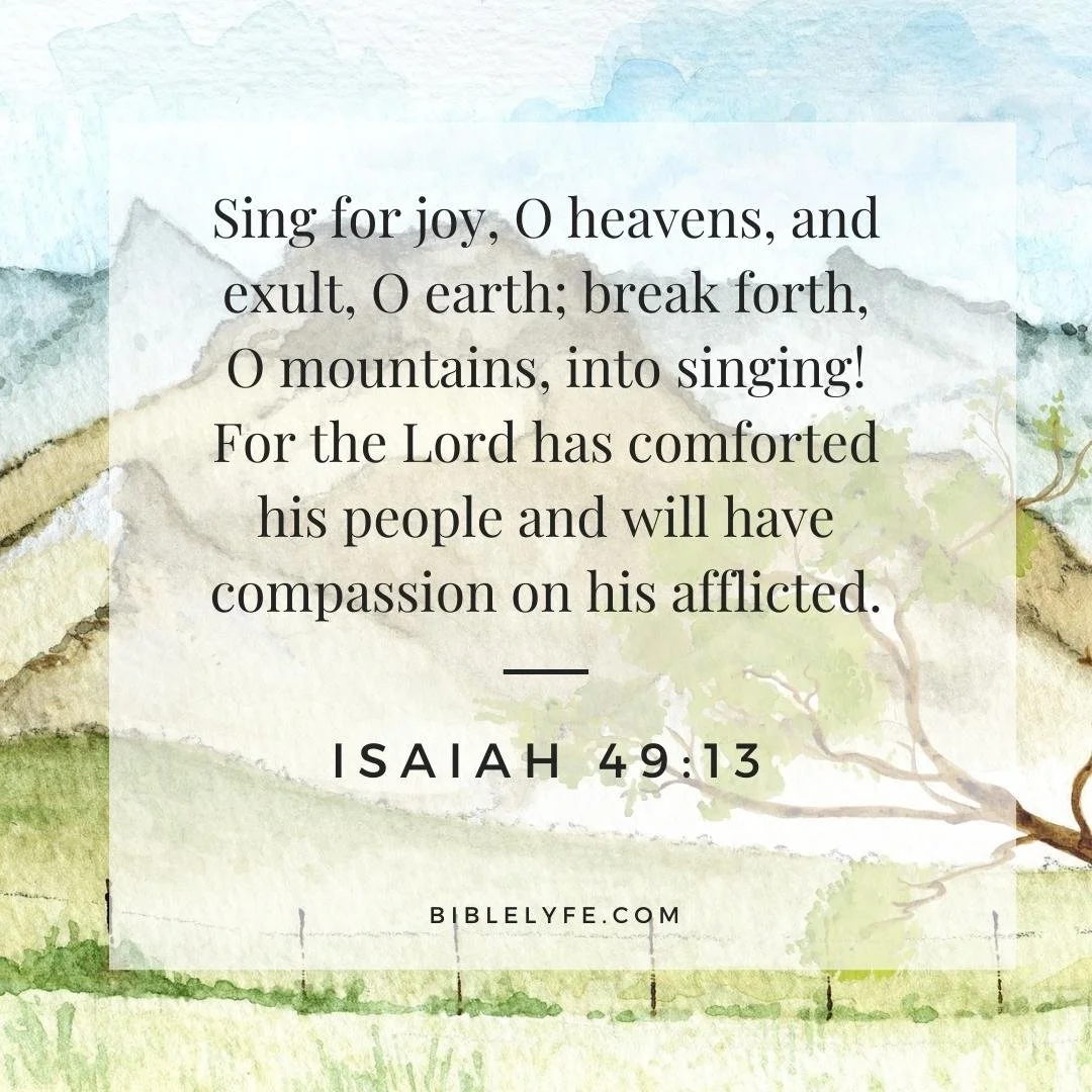 25 Bible Verses for Comfort During Hard Times — Bible Lyfe