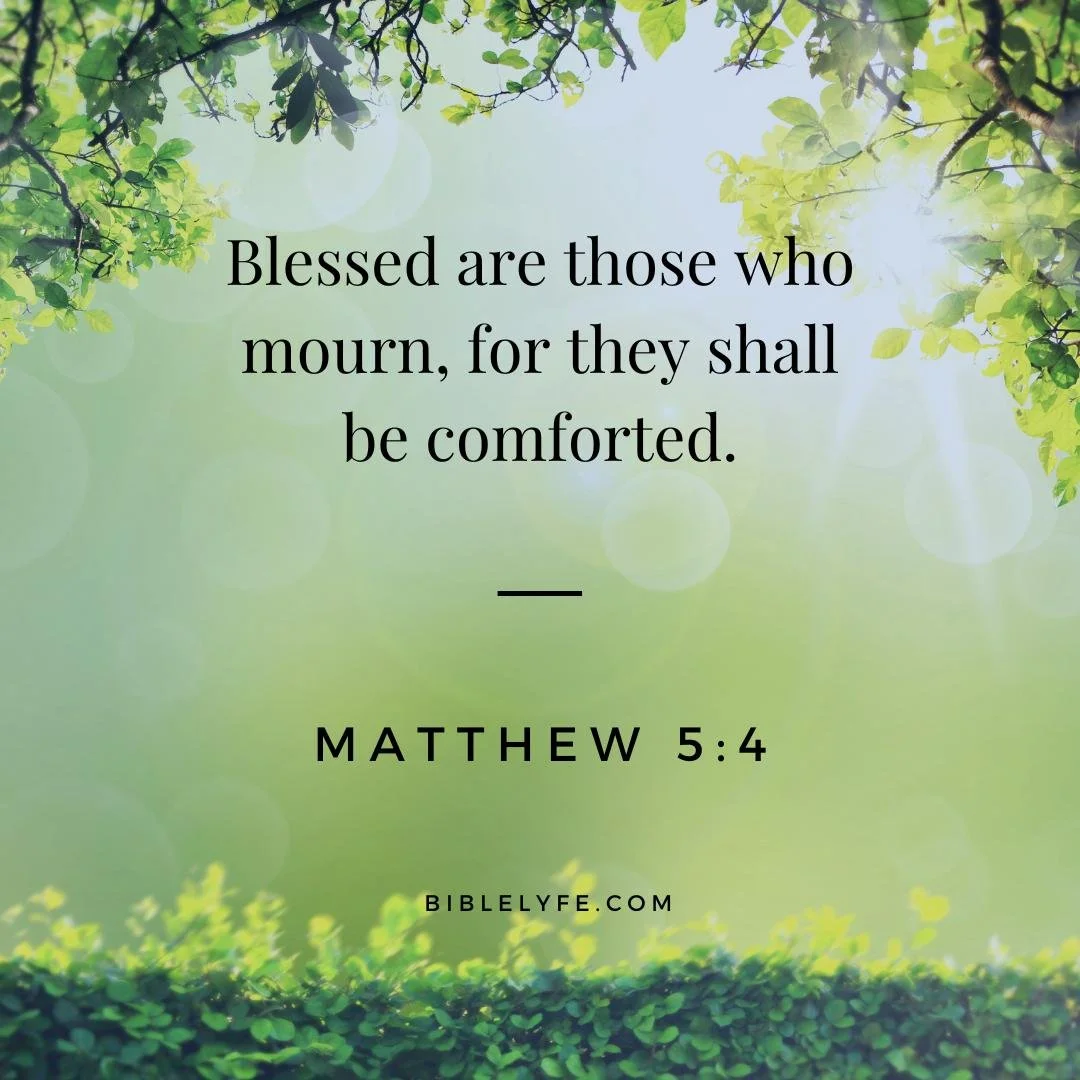 38 Bible Verses to Help You Through Grief and Loss — Bible Lyfe