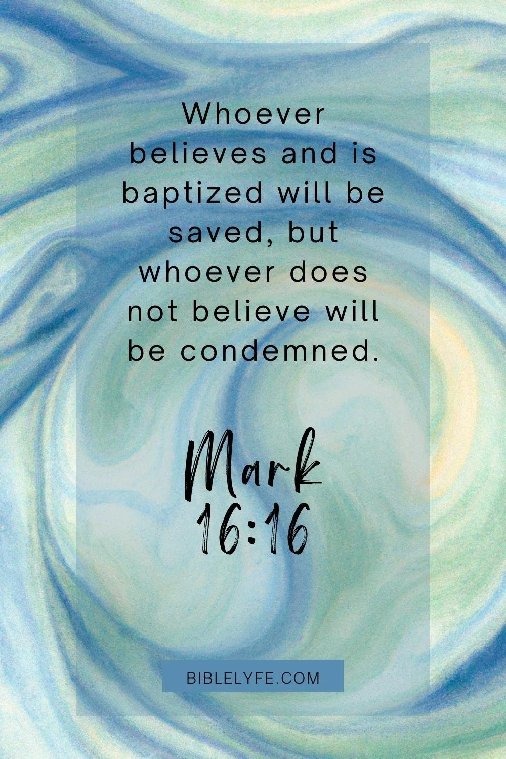 Jesus Water Baptism