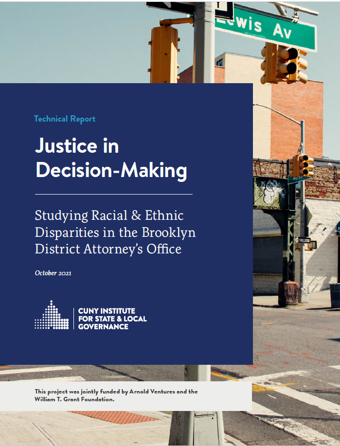 Case Study: Prosecution — CUNY Institute for State & Local Governance ...