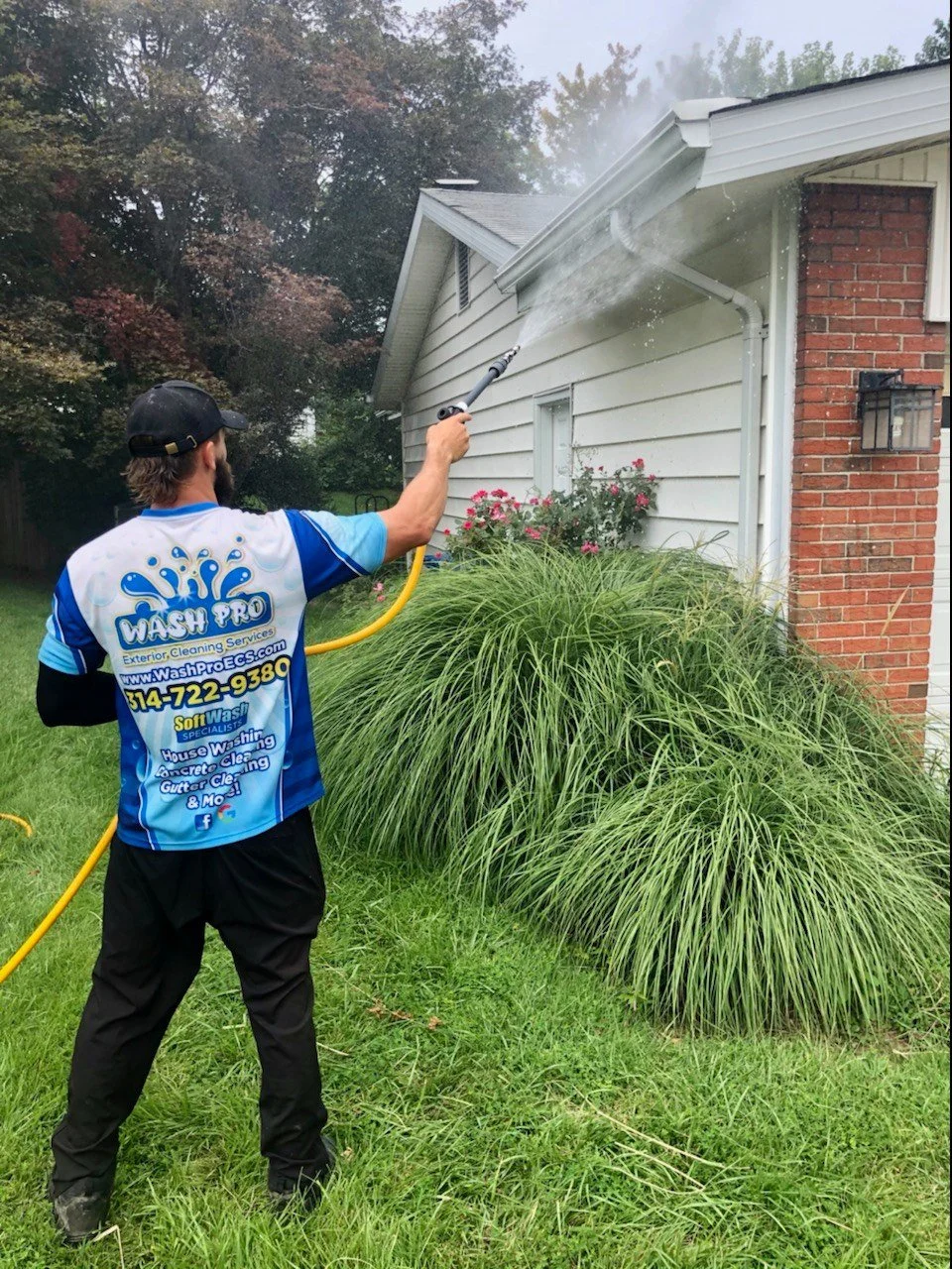 Soft Wash House Washing | St. Louis | Wash Pro Exterior Cleaning Services