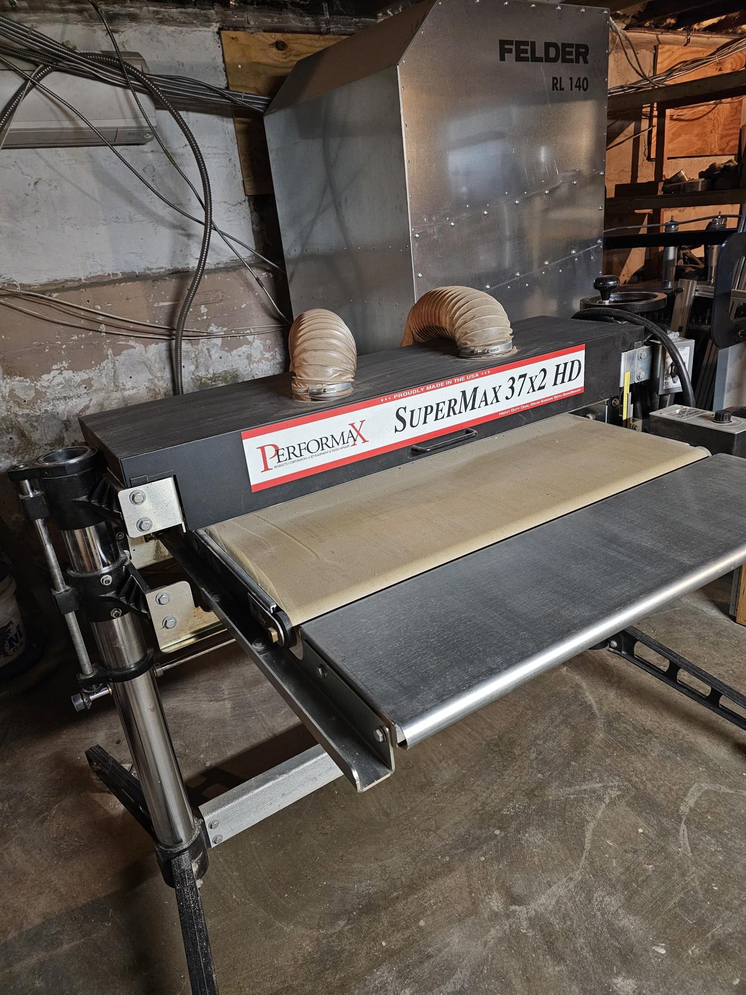 Performax SuperMax 37X2 HD Drum Sander Single 220V (Used) — LIMZ ...