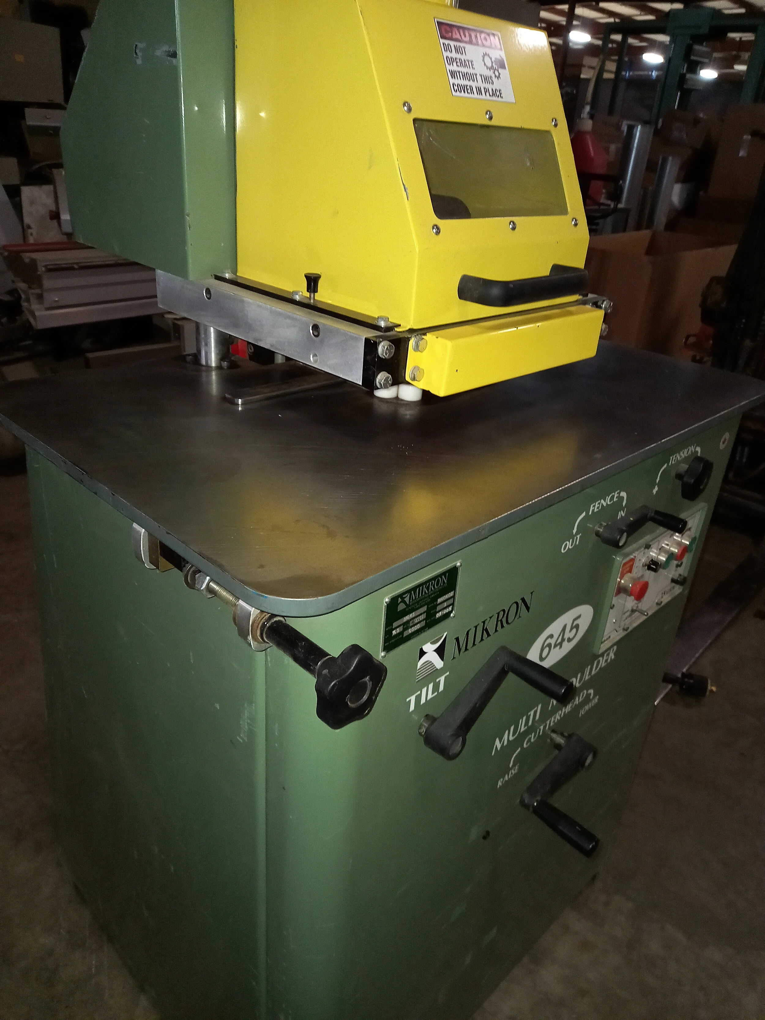 Kentwood 5 Head Moulder (Used) — LIMZ MACHINERY GROUP