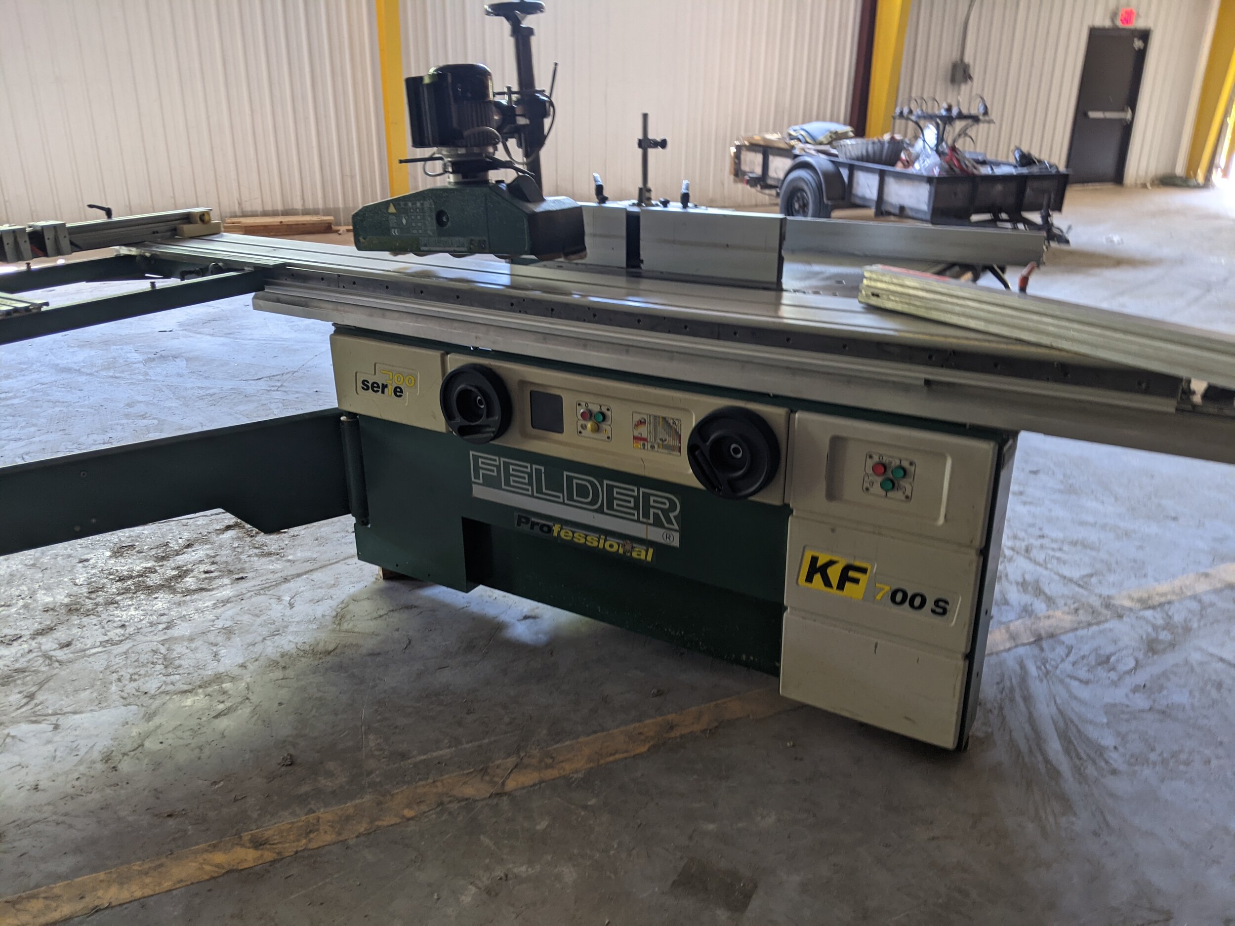 Felder Combo Sliding Saw & Shaper KF700S (Used) 230Volts; 3phase; 60Hz ...