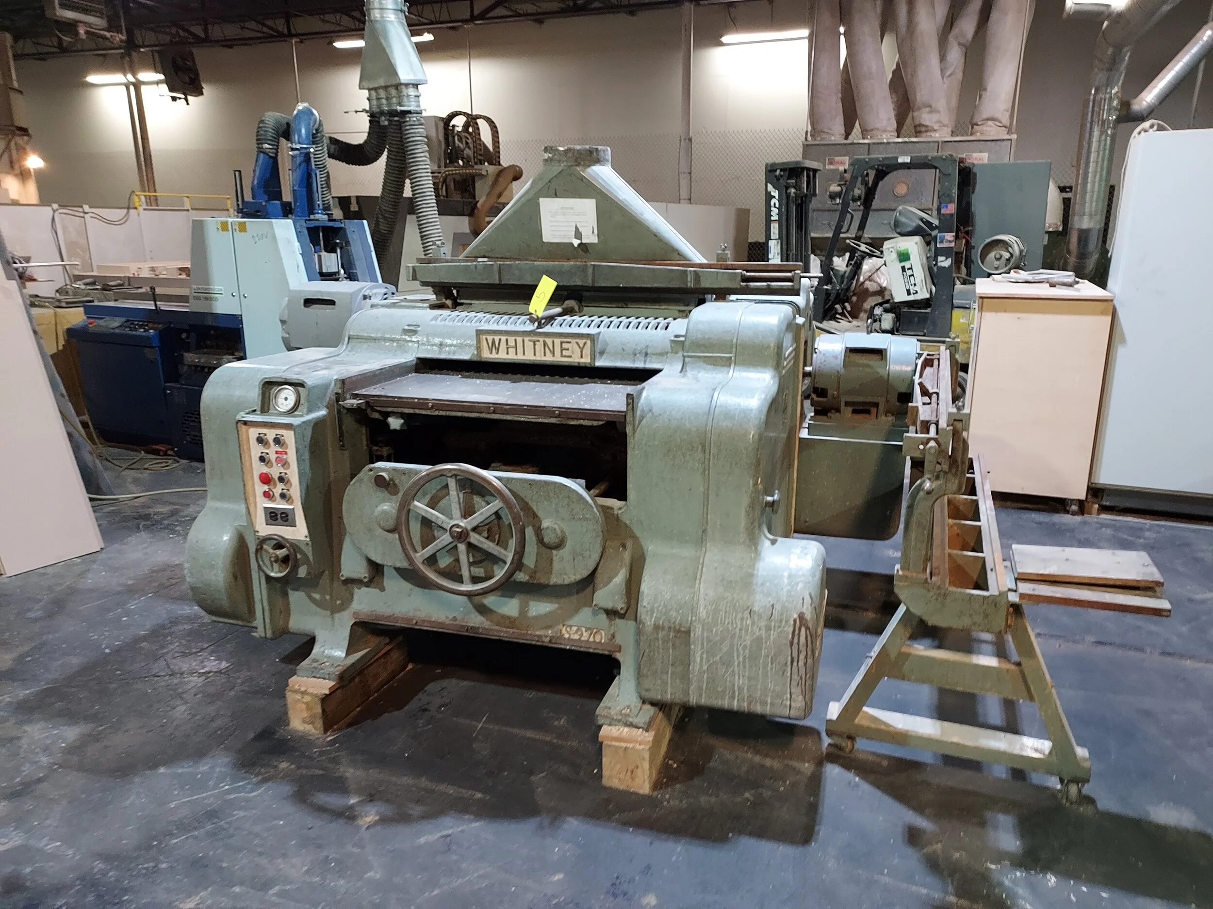 Martin 24" Planer Model: T43; SN: V148-630; Year: 1987. 220V; 3Ph; 60Hz ...
