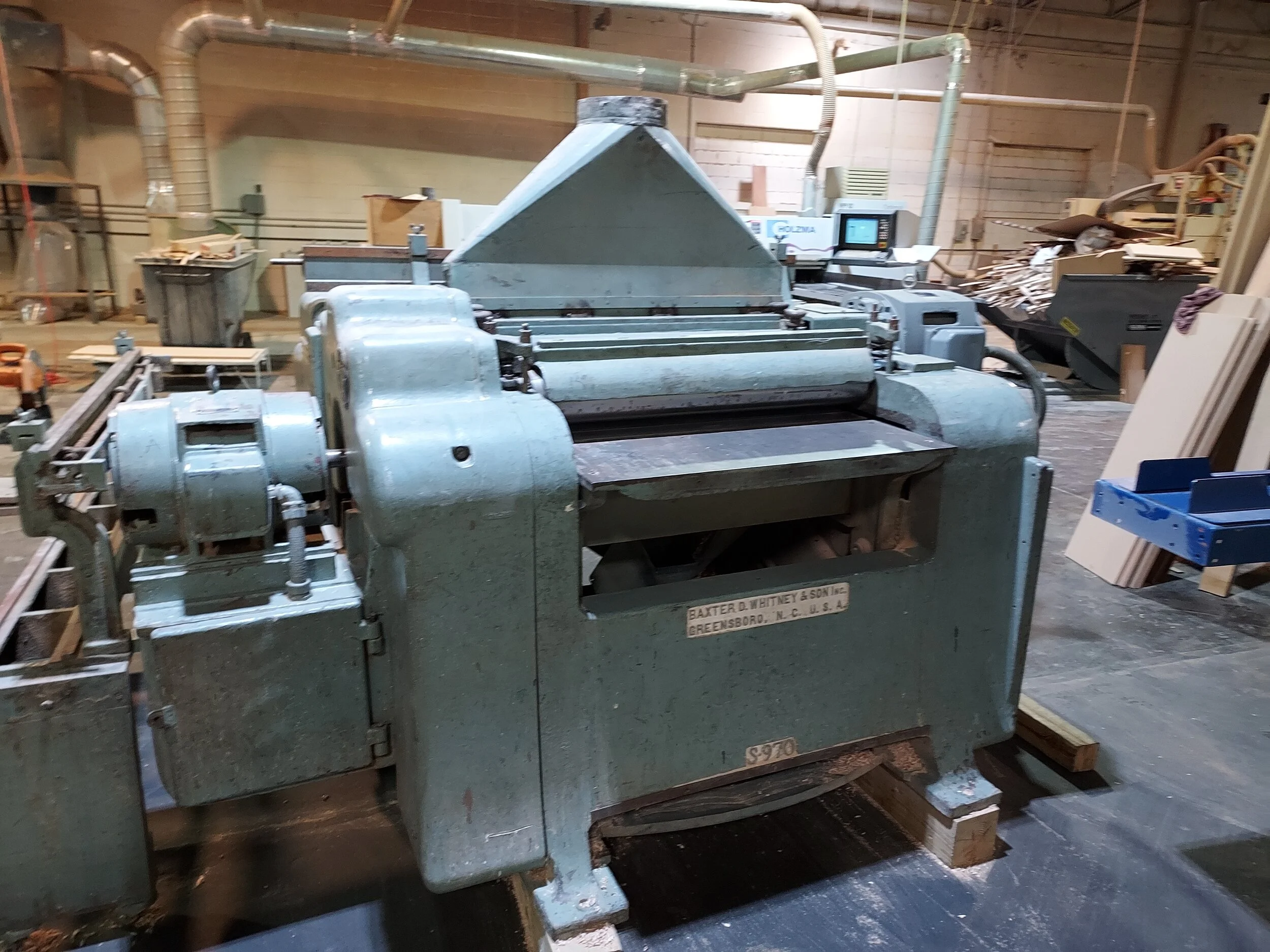 Whitney Double Top & Bottom 36" Planer — LIMZ MACHINERY GROUP