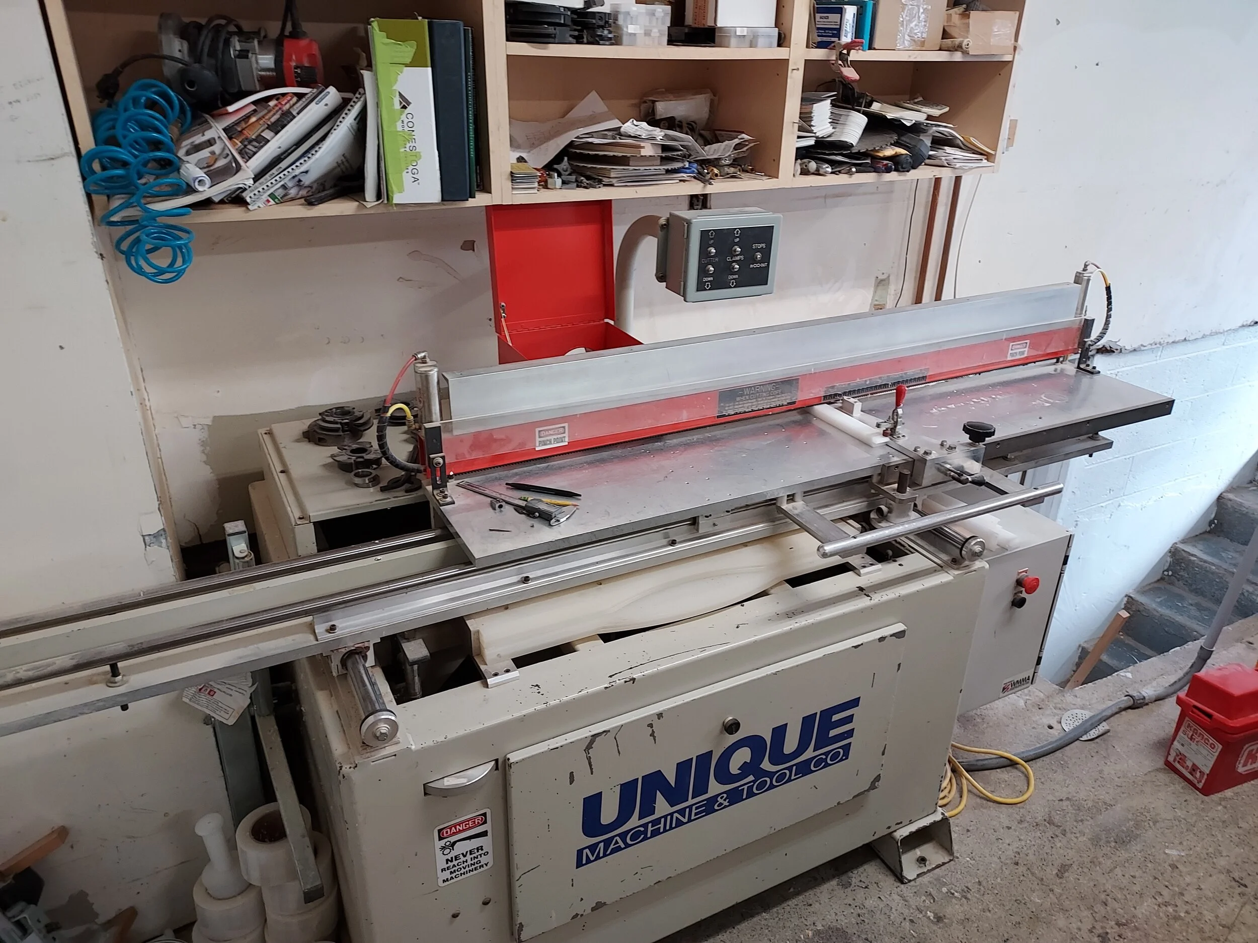 Unique 250 Raised Panel Door machine (Used) Model: 250; SN: 127000 ...