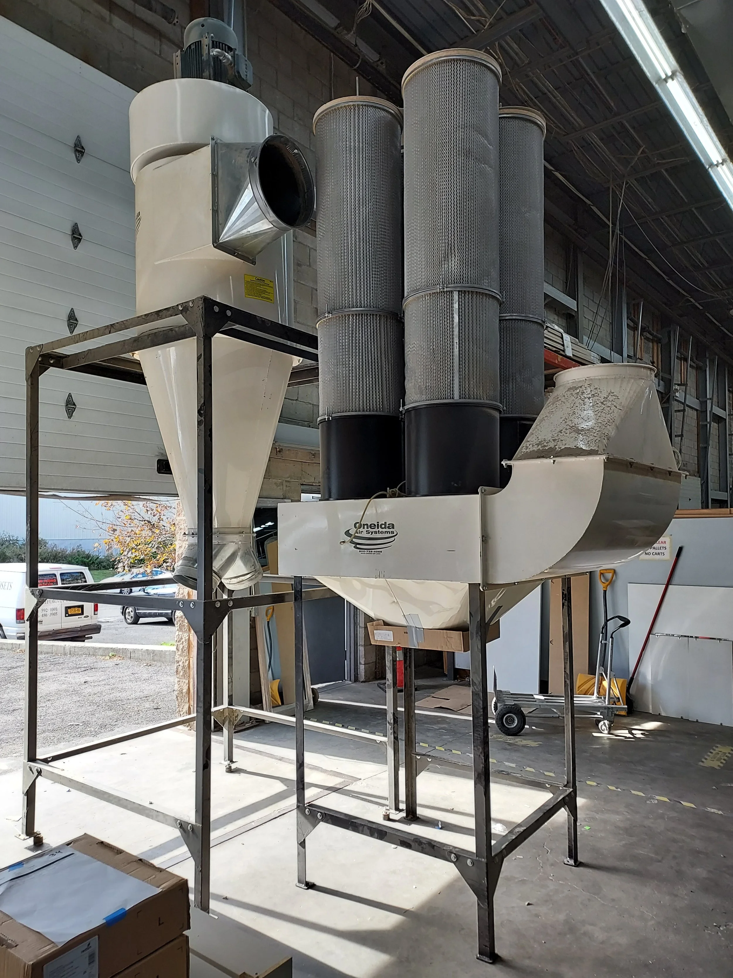 Oneida 20HP Direct Drive Cyclone Dust Collector (Used) — LIMZ MACHINERY ...
